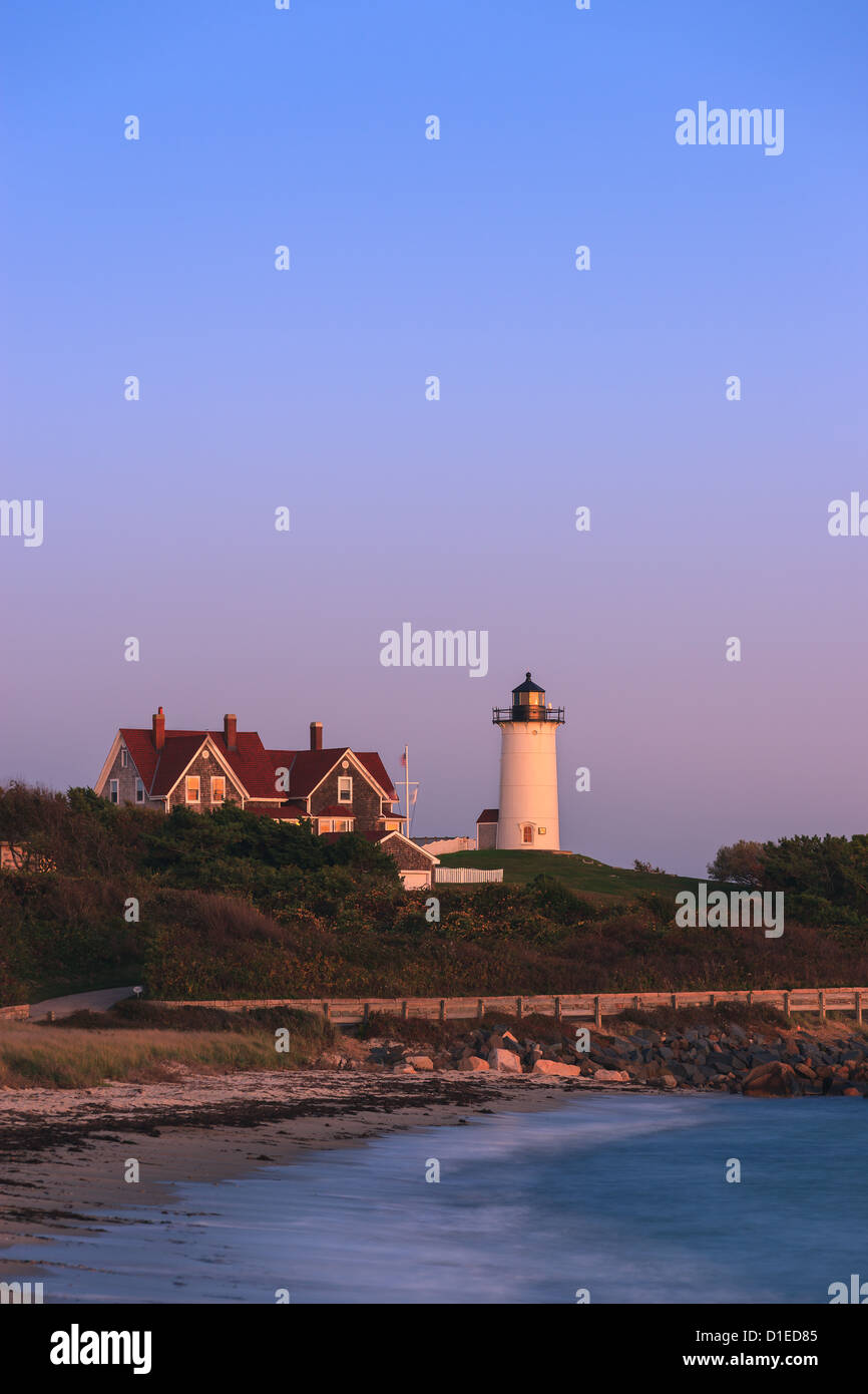 Nobska Point Light is a lighthouse located on the southwestern tip of ...