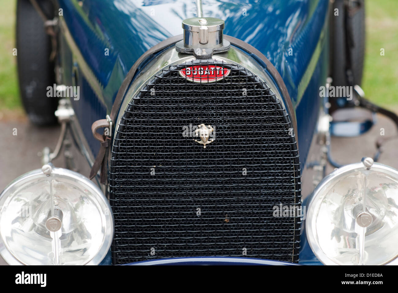 Vintage Bugatti cars at Prescott, Gloucestershire, England,UK Stock ...
