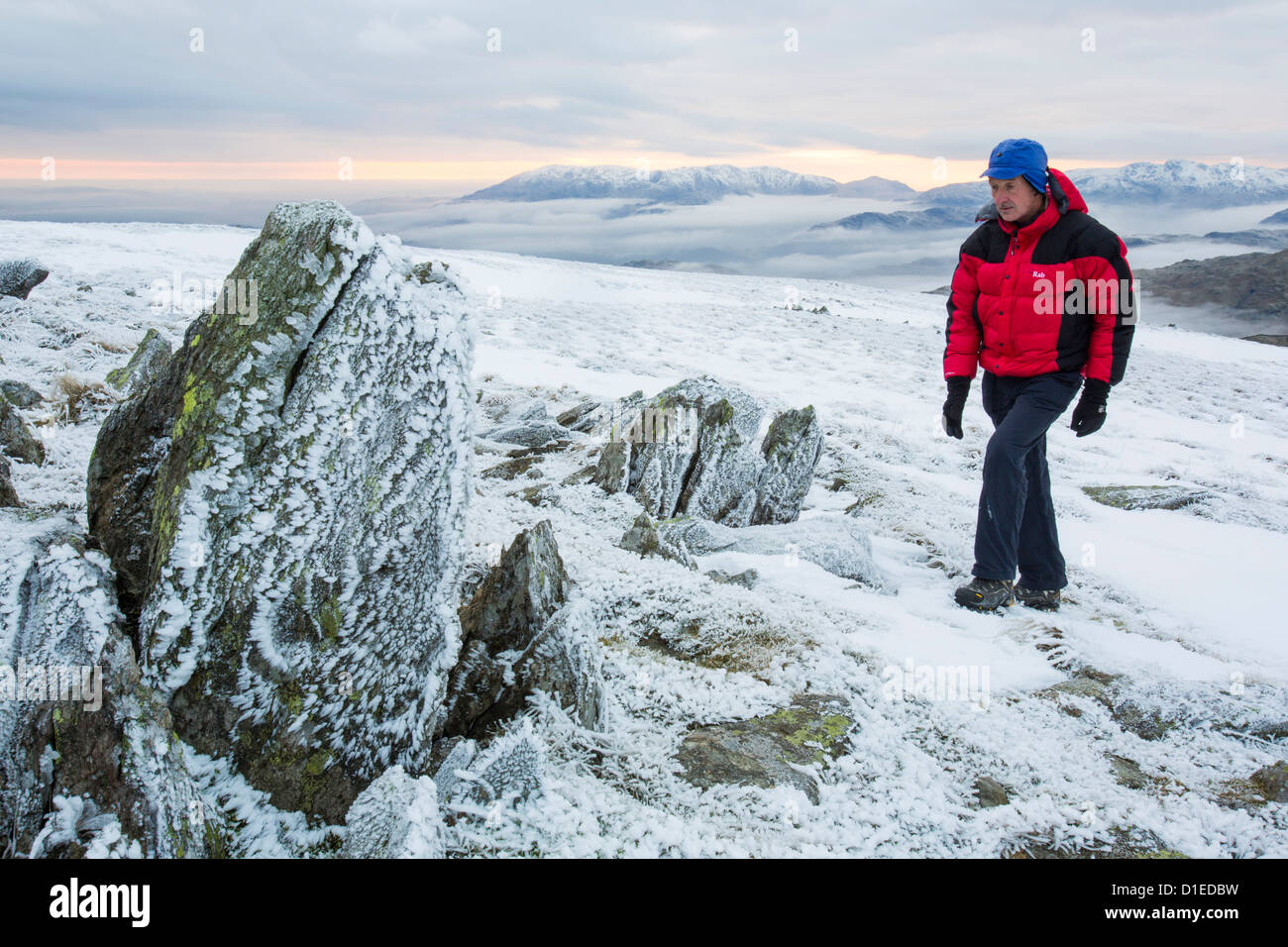 Mist from temperature inversion red hi-res stock photography and images ...