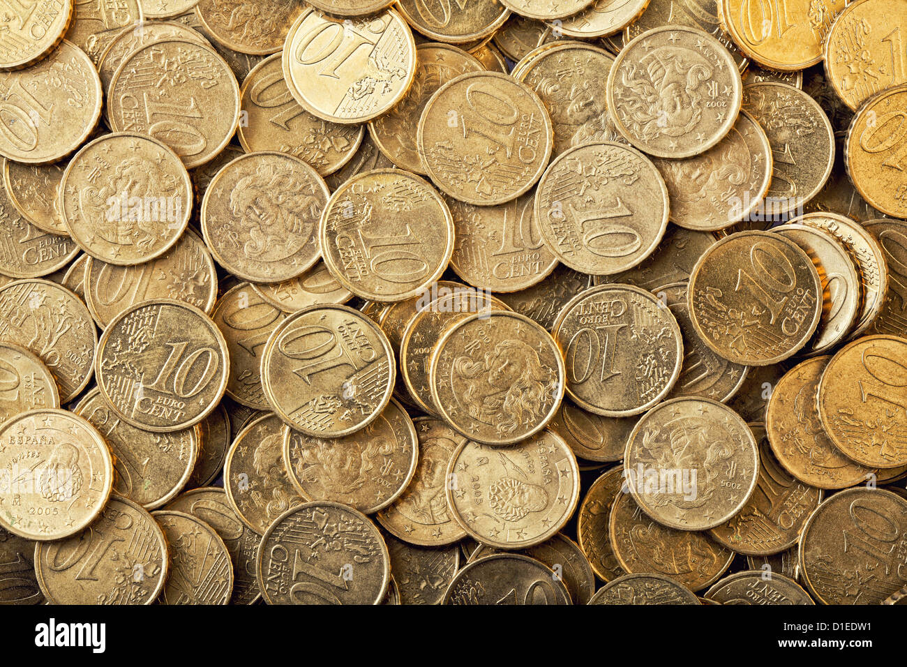 10 euro cent coin hi-res stock photography and images - Alamy