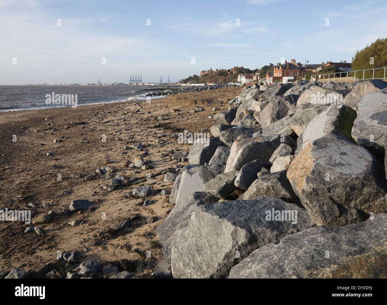 Coastal Defence North Felixstowe High Resolution Stock Photography and ...