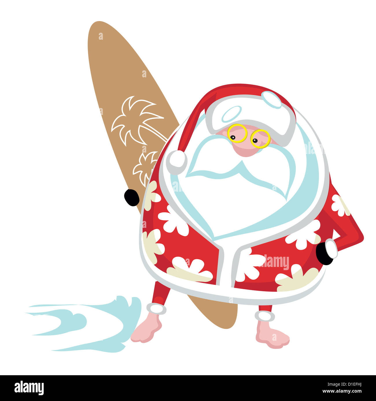 Santa sand Cut Out Stock Images & Pictures - Alamy