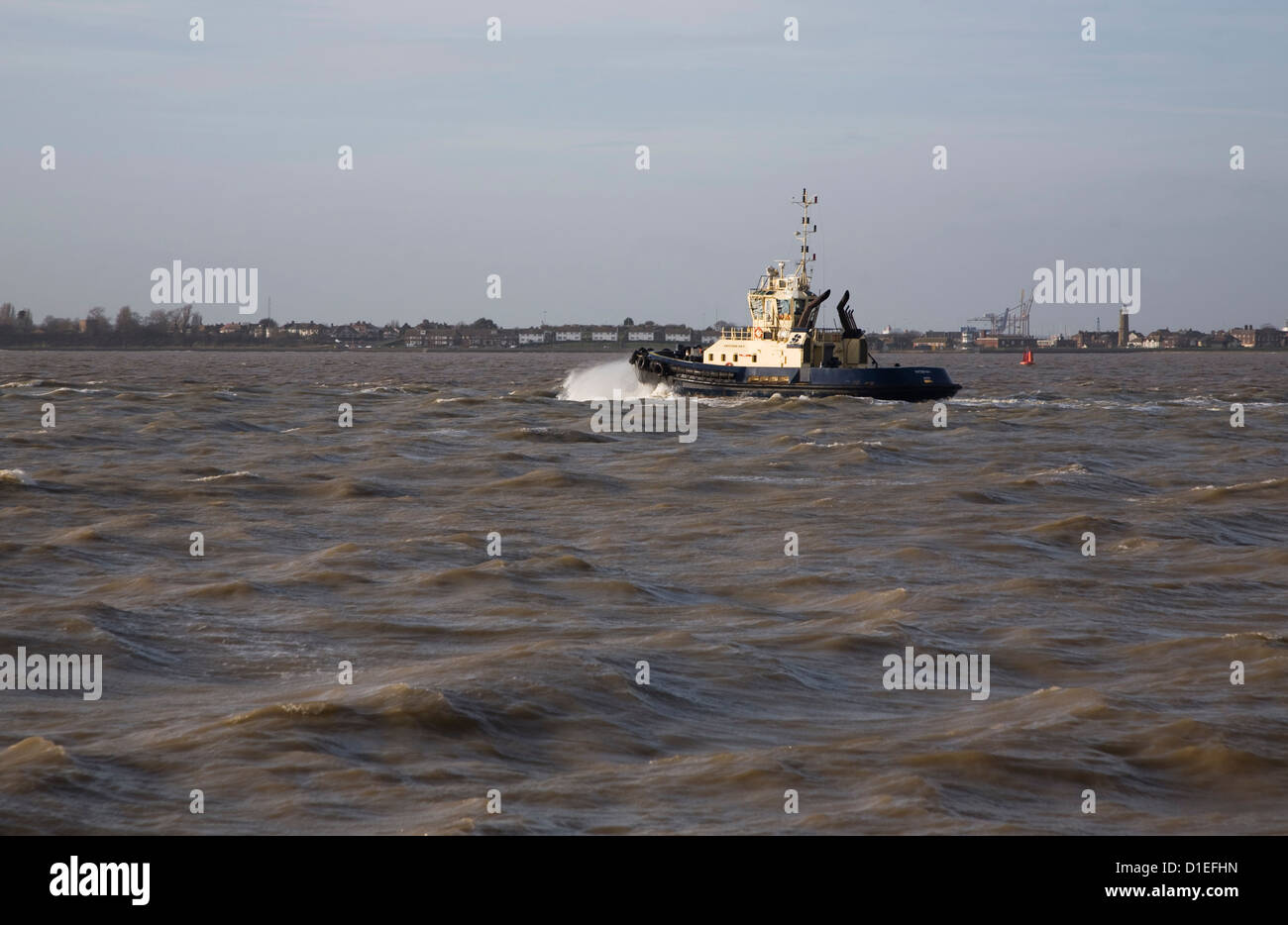 Tug boat Port of Felixstowe Suffolk England Stock Photo - Alamy