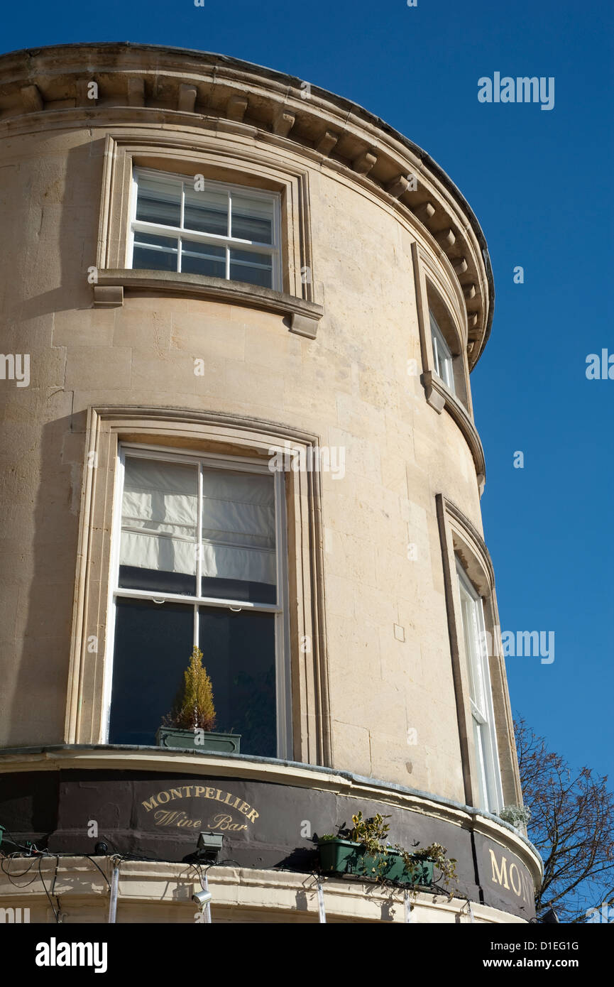 Regency architecture in the centre of Cheltenham, Gloucestershire ...