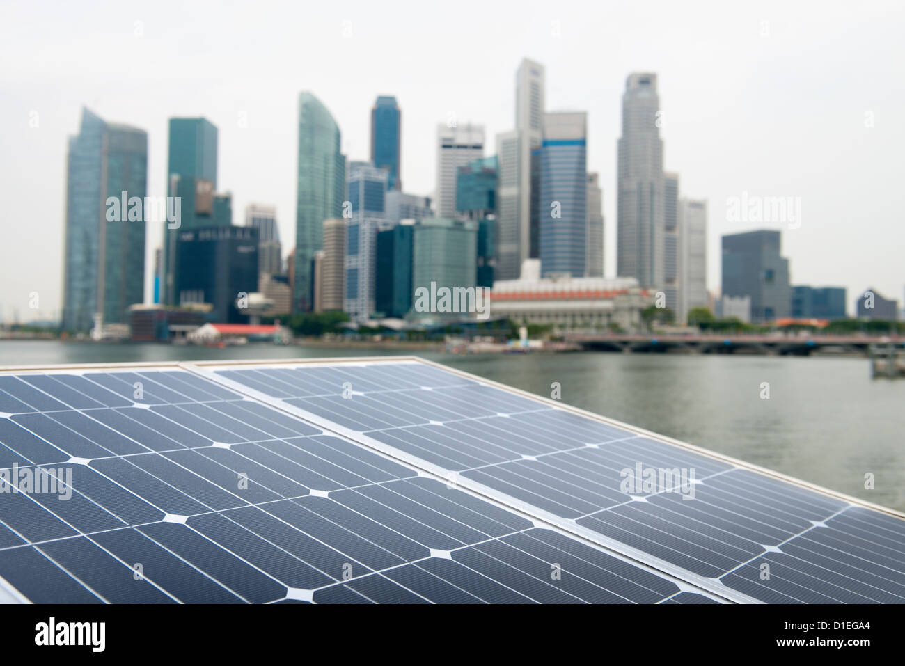 Solar Panels On Skyscrapers