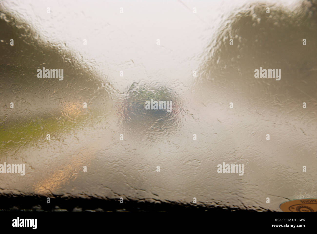 Driving through a tropical storm, Florida, USA Stock Photo - Alamy