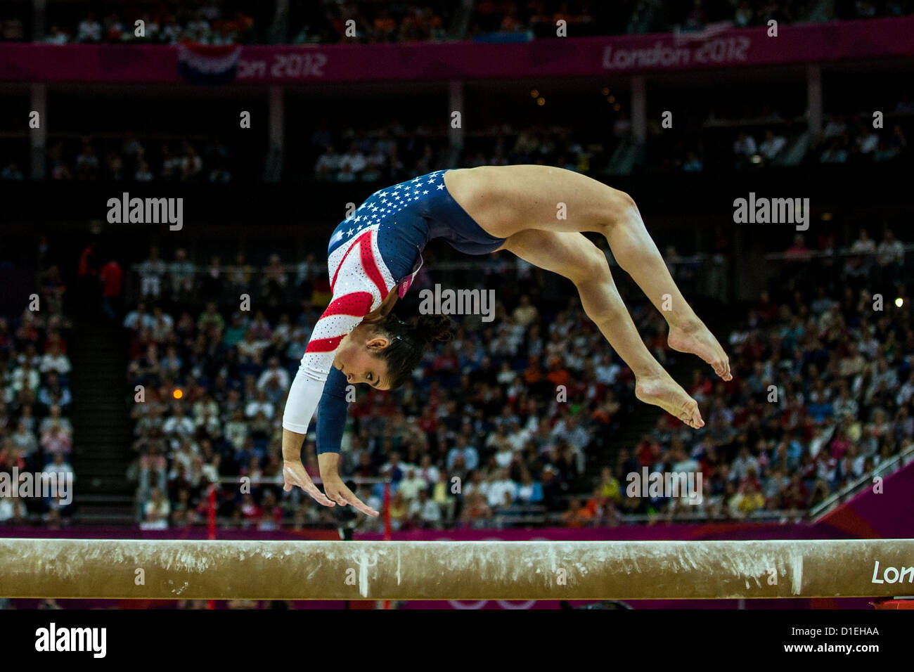 Aly raisman beam hi-res stock photography and images - Alamy