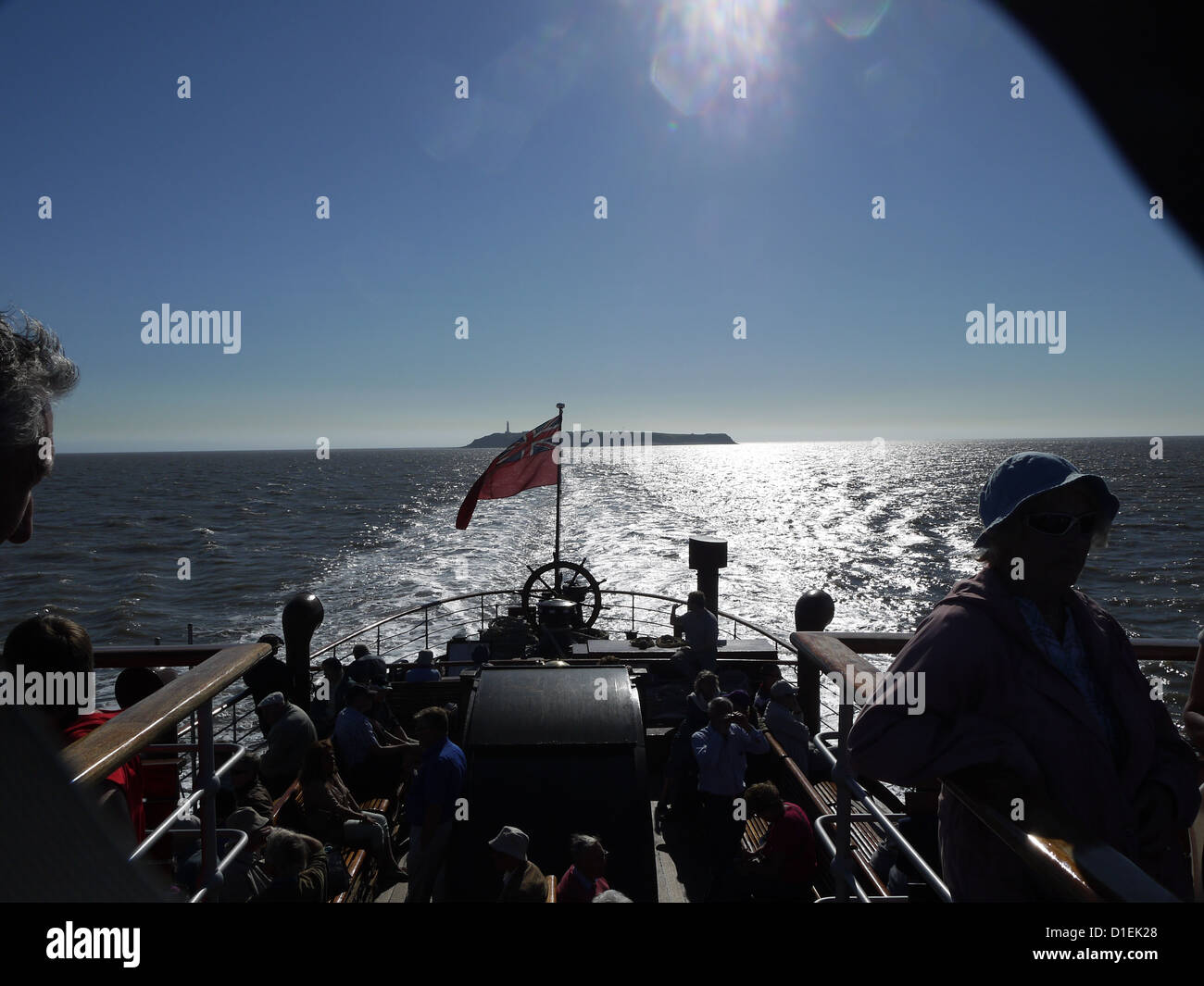 Cruising in the Bristol channel Stock Photo - Alamy
