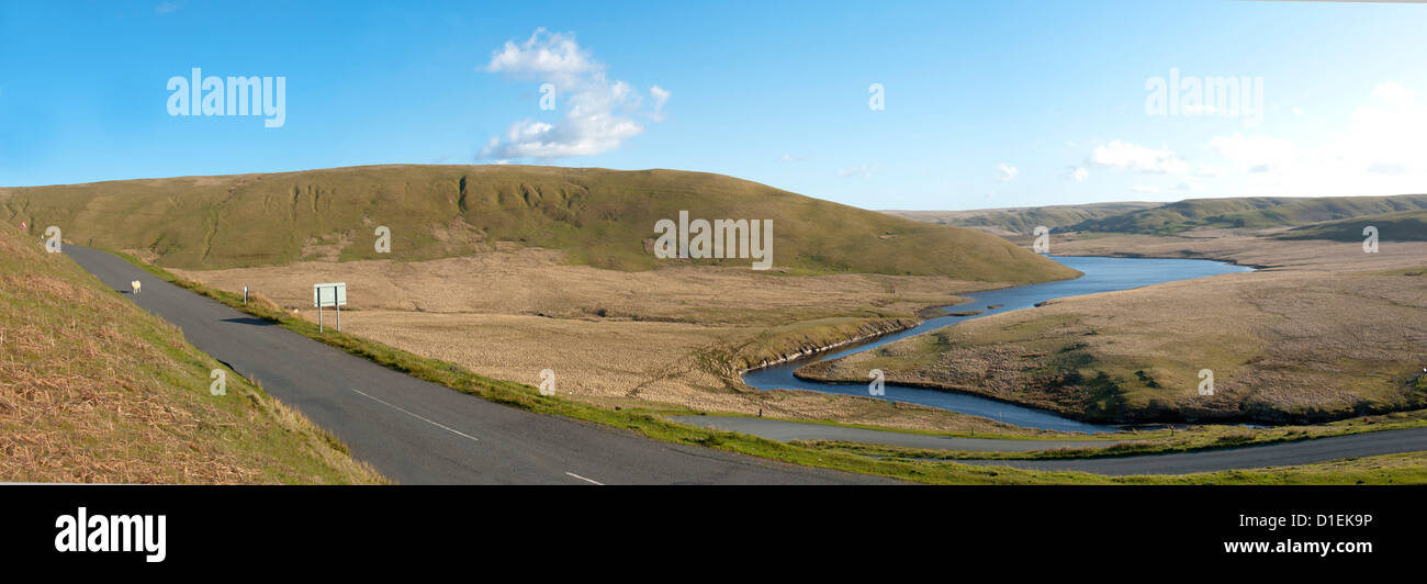 Rural landscape, Cambrian Mountains, Powys, Wales, UK Stock Photo - Alamy