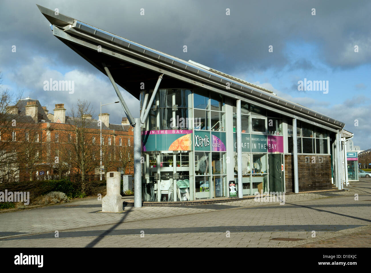 crafts in the bay shop and gallery cardiff bay wales uk Stock Photo - Alamy