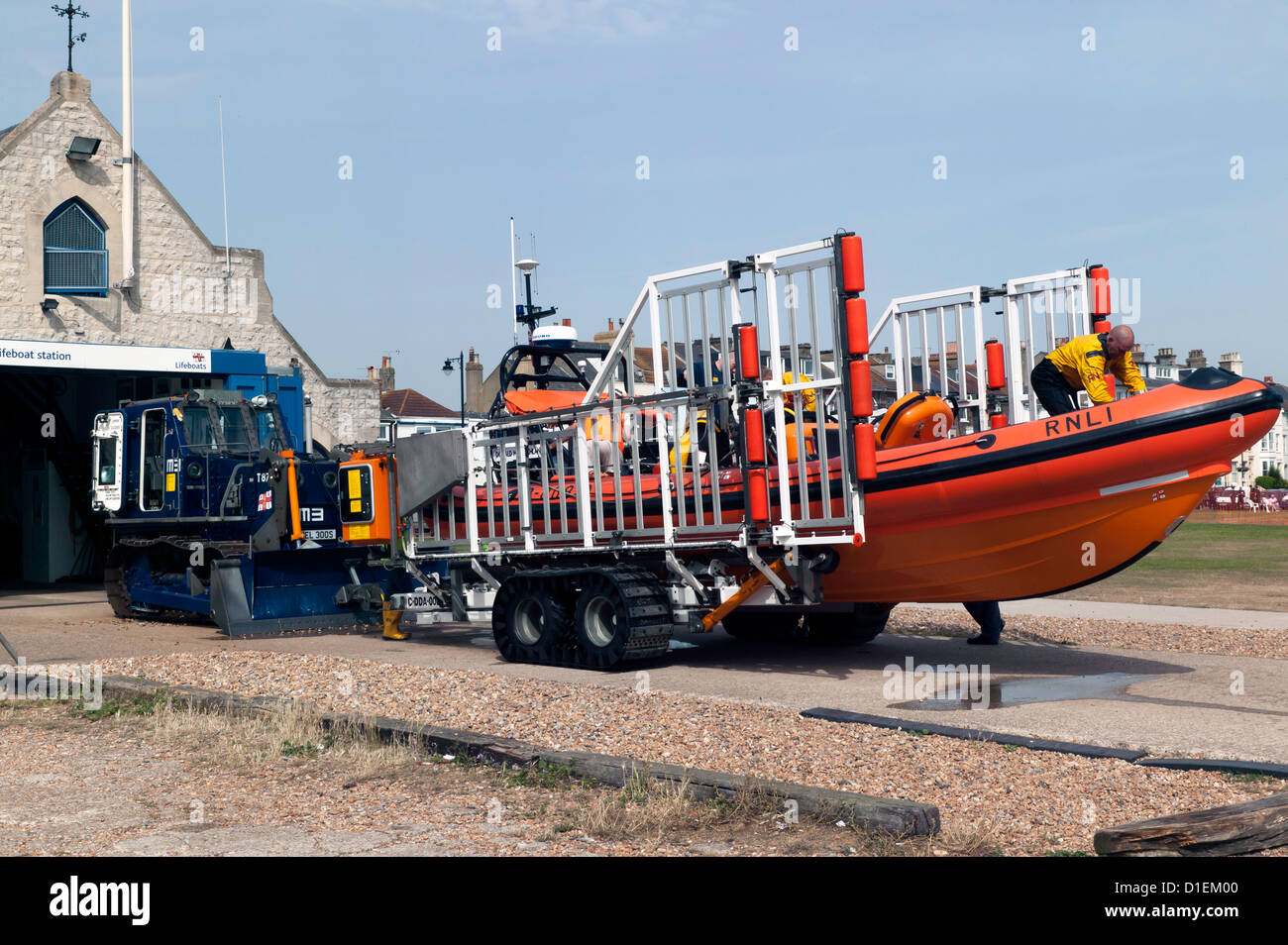 View of the Donald McLauchlan, an Atlantic 85 B-Class, Lifeboat at RNLI ...