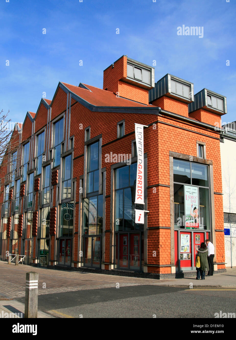 Garrick Theatre Lichfield Staffordshire England UK Stock Photo - Alamy