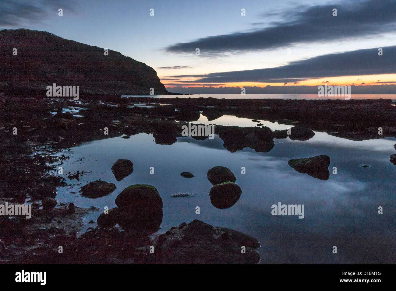 Osmington Mills at Sunrise Stock Photo - Alamy