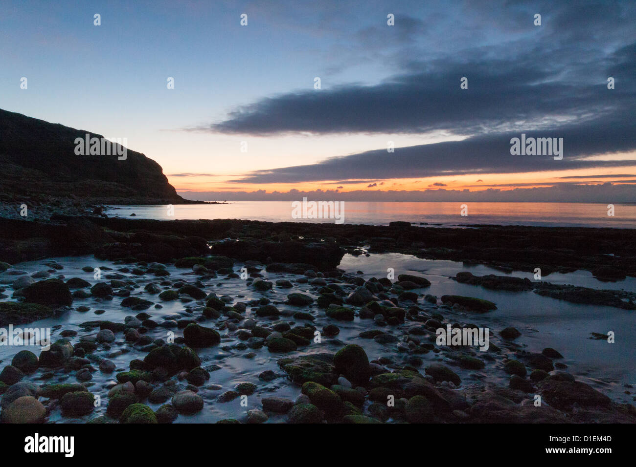 Osmington Mills at Sunrise Stock Photo - Alamy