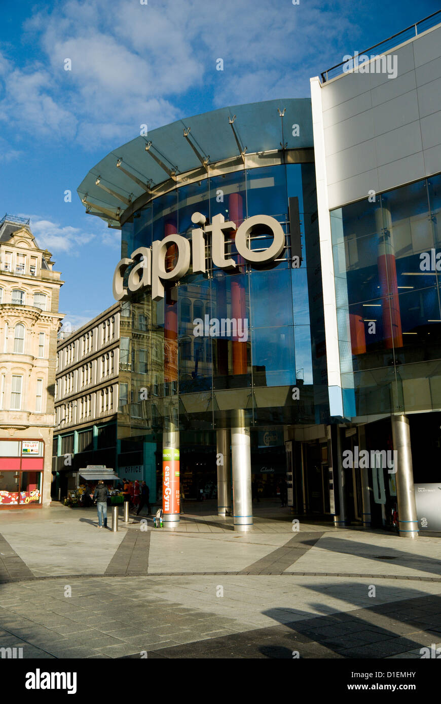 Capitol shopping centre, Queen Street, Cardiff Glamorgan, South Wales ...