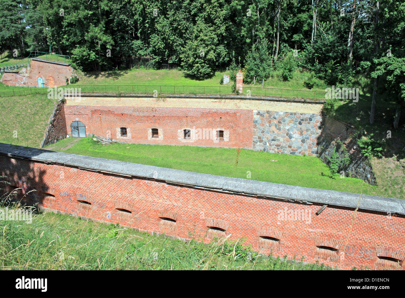 Military fortifications from the wartime Stock Photo - Alamy