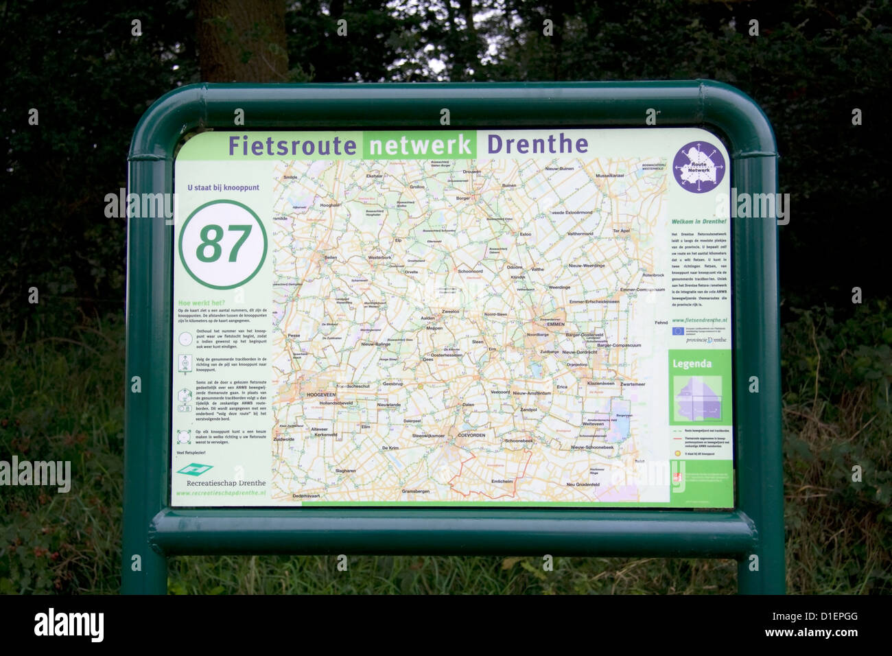 Drenthe netherlands cycle hi-res stock photography and images - Alamy