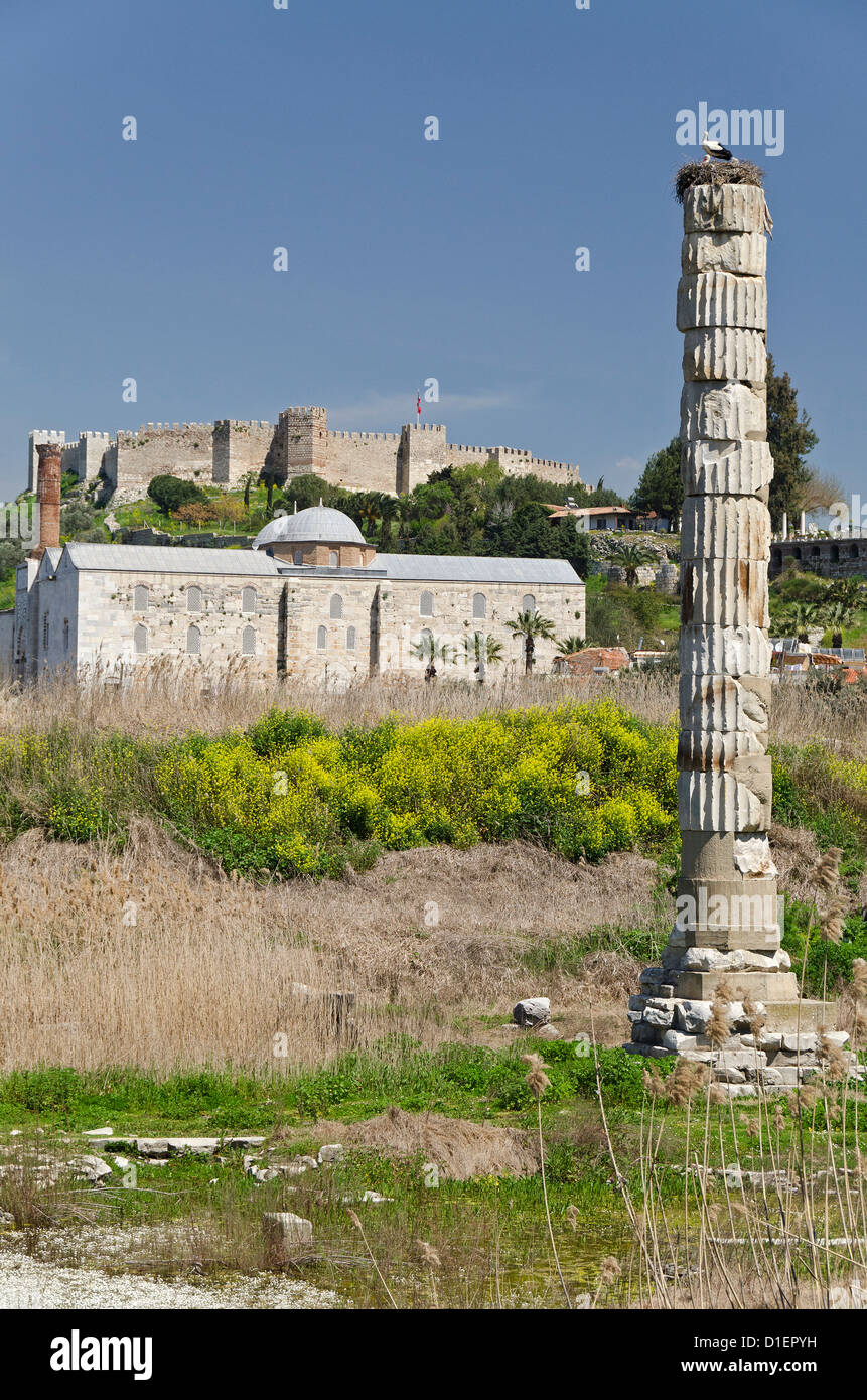 Archelogical site in Selcuk, Turkey Stock Photo - Alamy