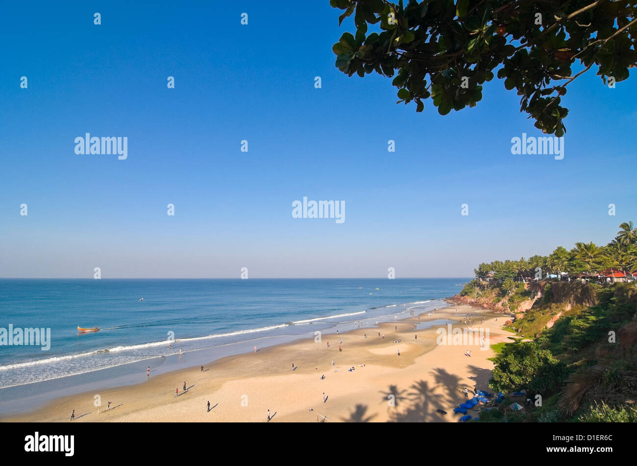 Horizontal view of the stunning coastline along Papanasam beach in ...