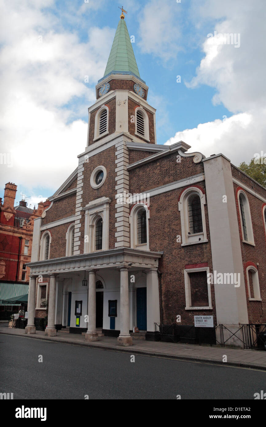 Grosvenor chapel in mayfair hi-res stock photography and images - Alamy
