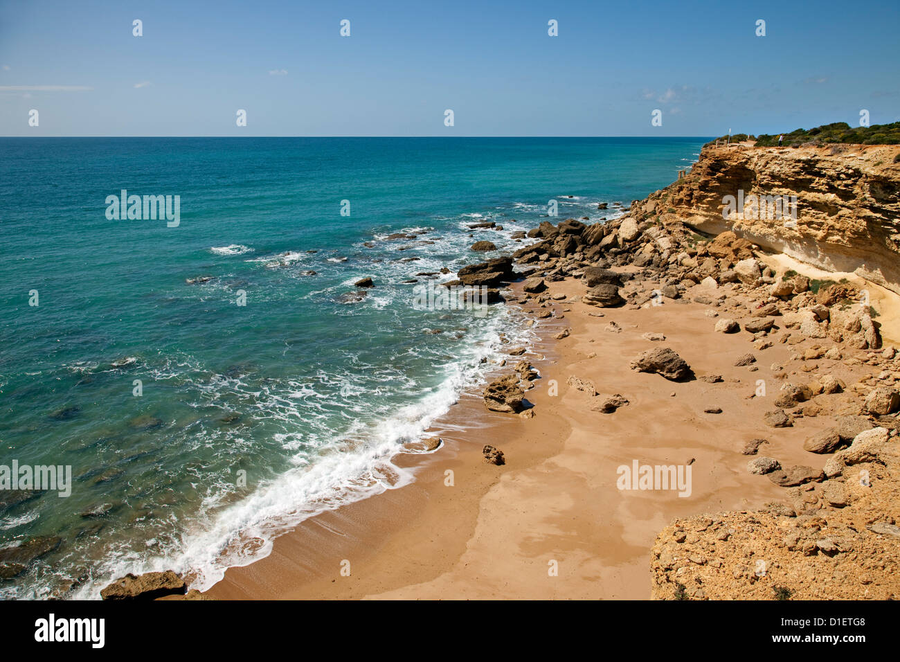 Calas de Poniente Beach Conil de la Frontera Cadiz Andalusia Spain ...
