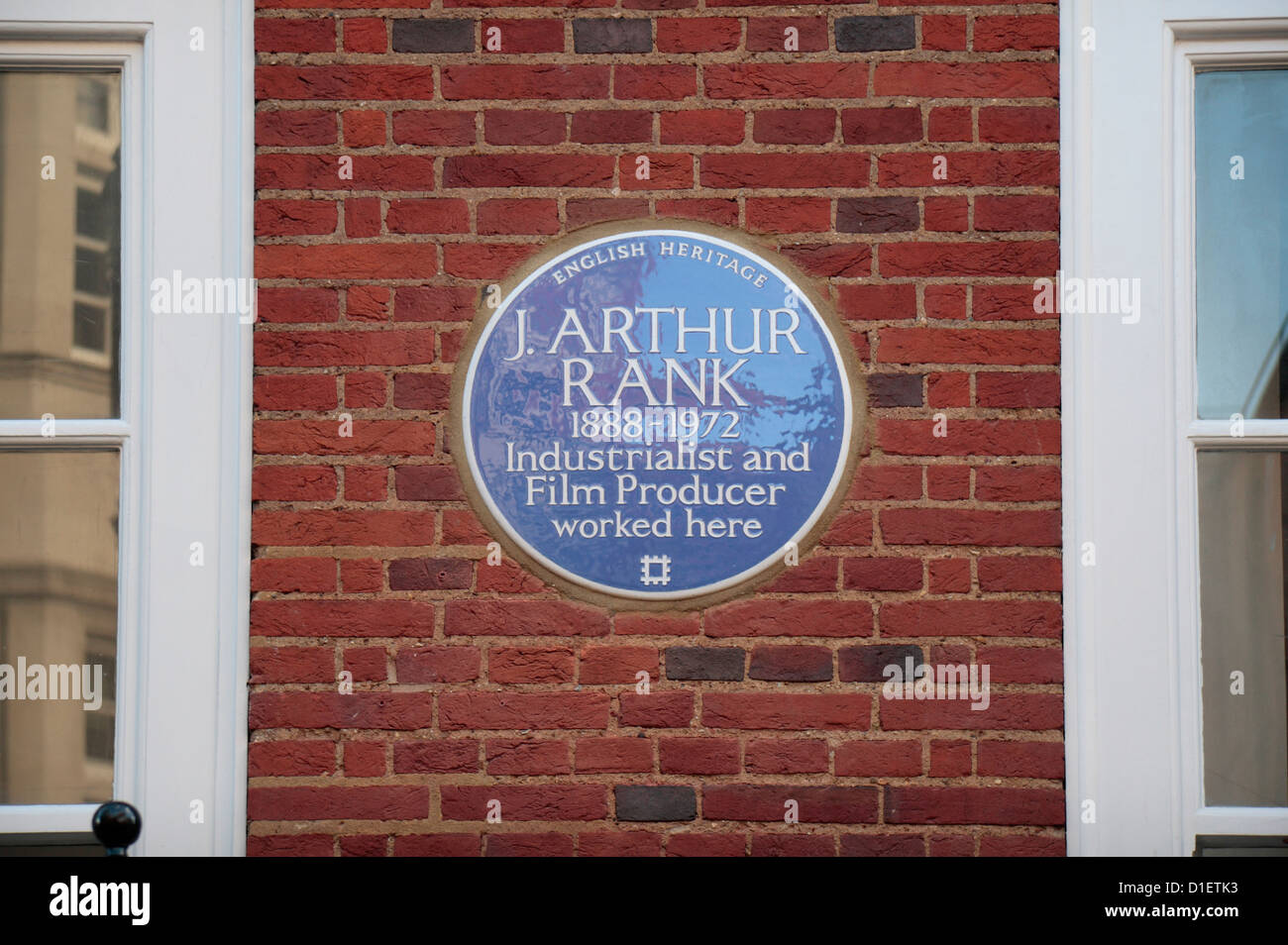 Arthur rank plaque hi-res stock photography and images - Alamy