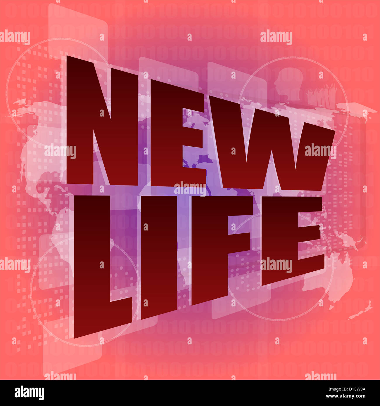 New life digital technologies on employment at people Stock Photo - Alamy