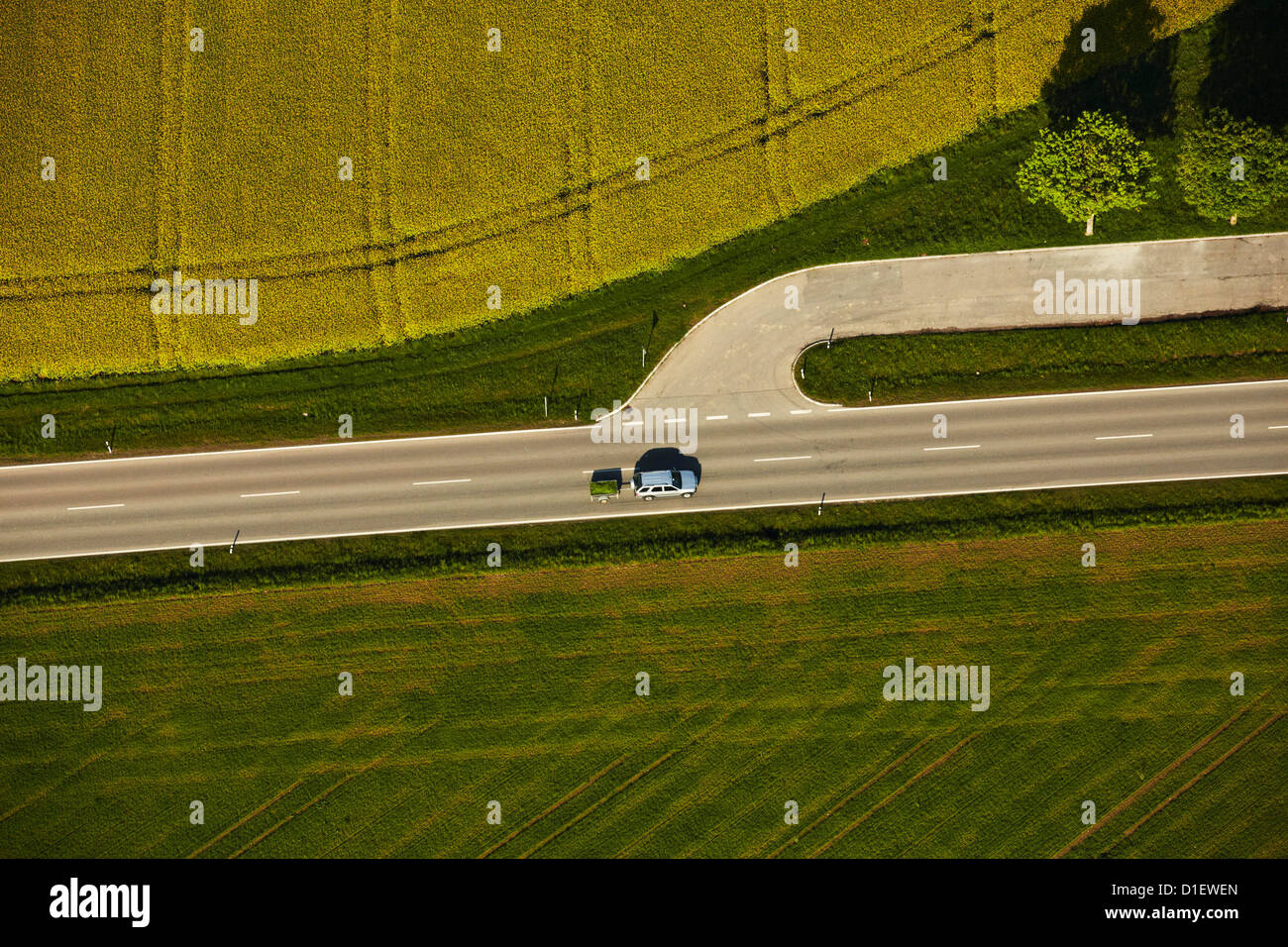 Aerial photo car hi-res stock photography and images - Alamy