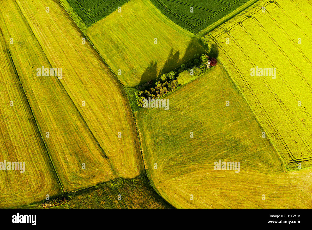 Aerial photo spring landscape in hi-res stock photography and images ...