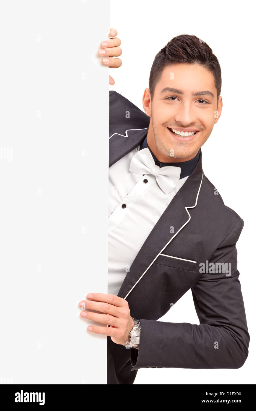 How to tie a bow tie poster hi-res stock photography and images - Alamy