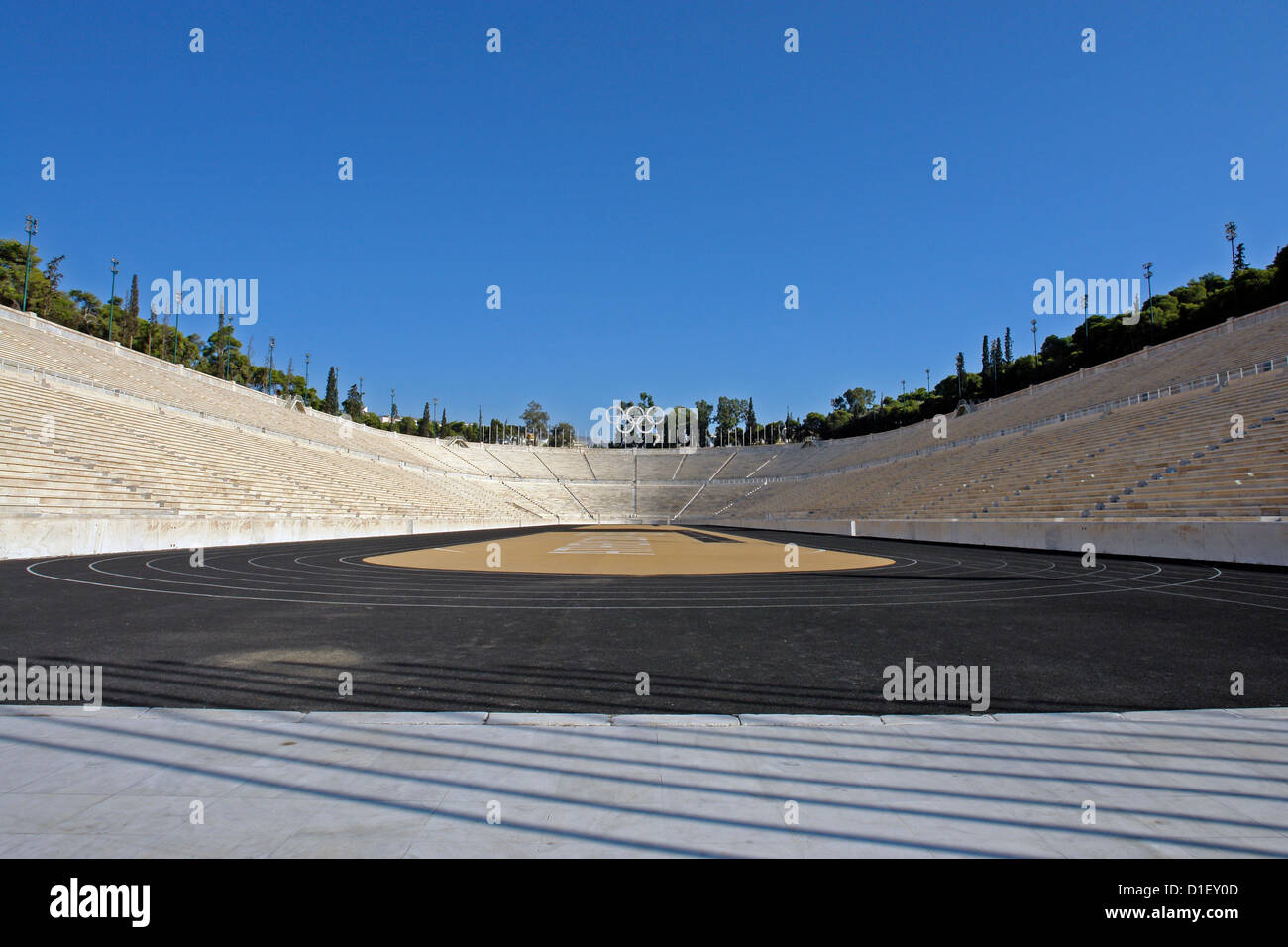 Panathenaic Stadium, Athens, Greece Stock Photo - Alamy