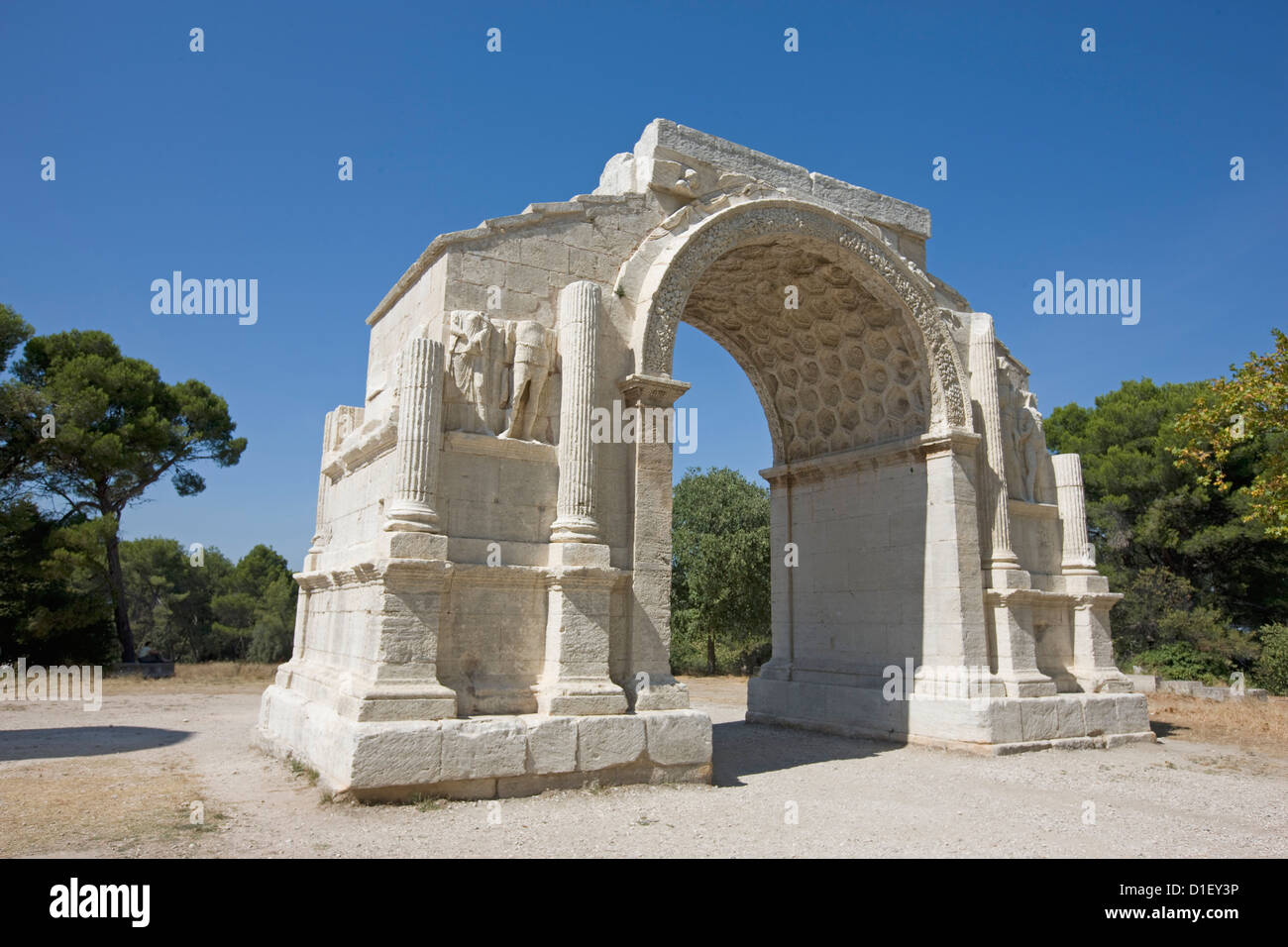 Roman ruin in remy de provence hi-res stock photography and images - Alamy