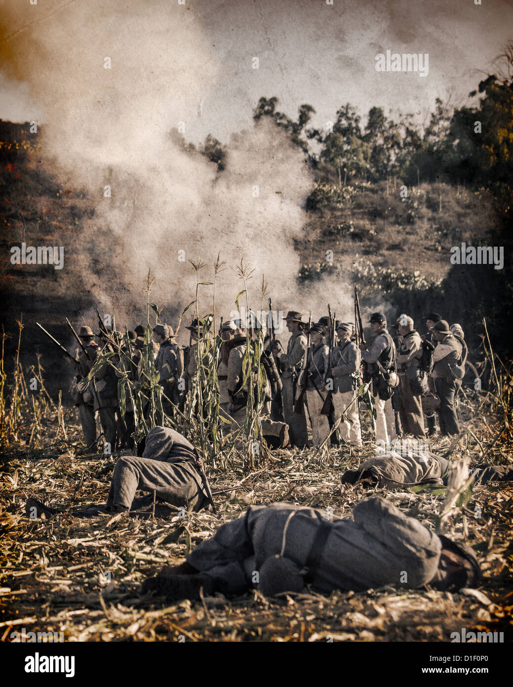 American Civil War Reenactment Stock Photo - Alamy