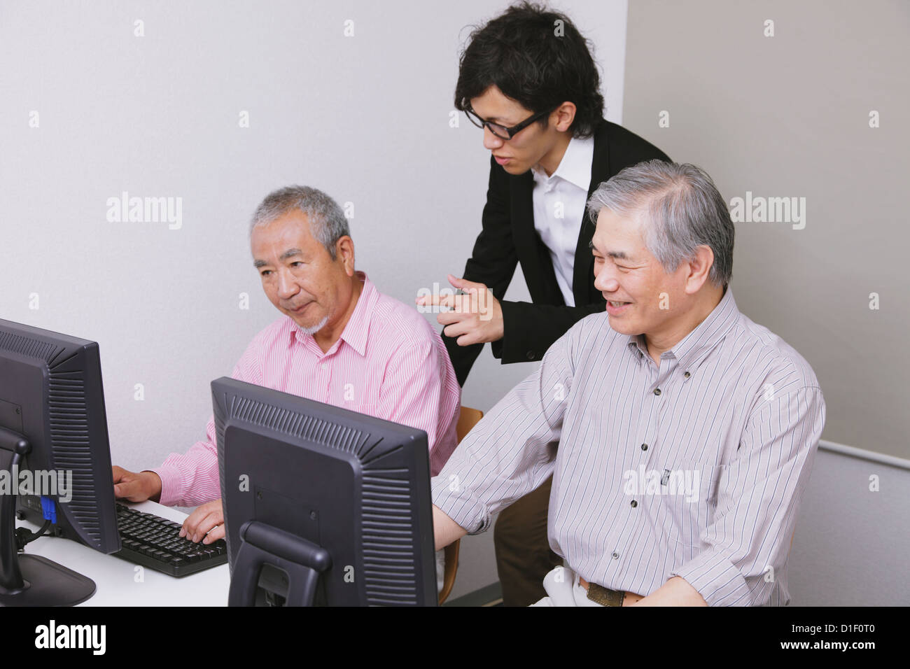 Retirement hobby senior student hi-res stock photography and images - Alamy