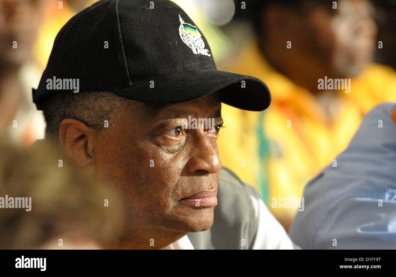 BLOEMFONTEIN, SOUTH AFRICA: Max Sisulu during the 53rd National ...