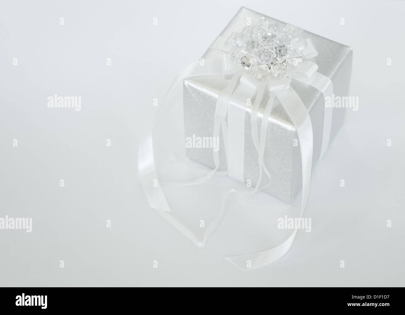 White gift box Stock Photo - Alamy