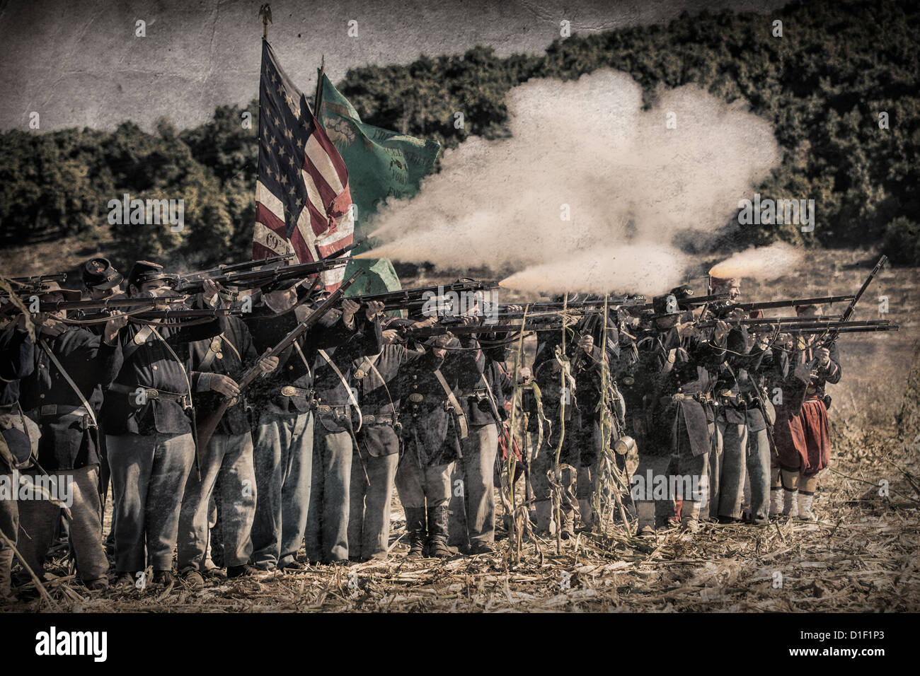 American civil war 1861 1865 war of the rebellion hi-res stock ...