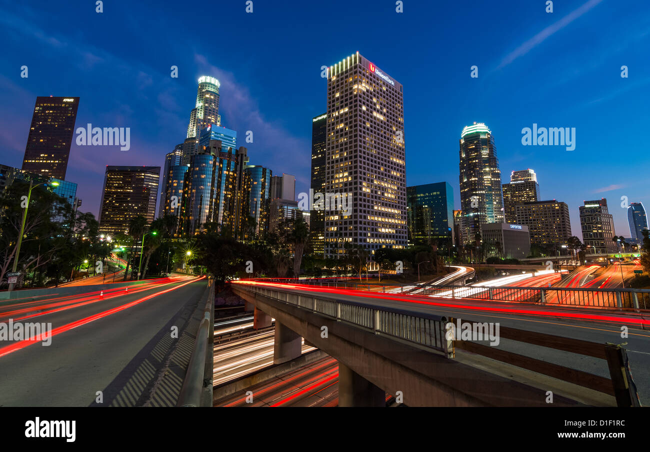 Los Angeles cityscape Stock Photo - Alamy