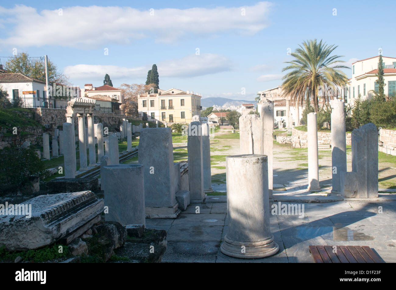Greece, Athens, The Roman Agora Stock Photo - Alamy