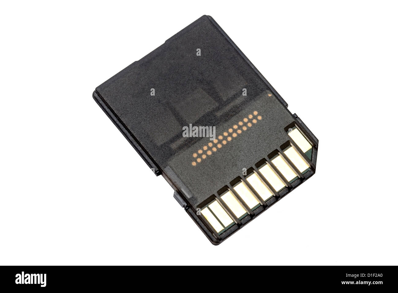 SD cards isolated on white background Stock Photo - Alamy