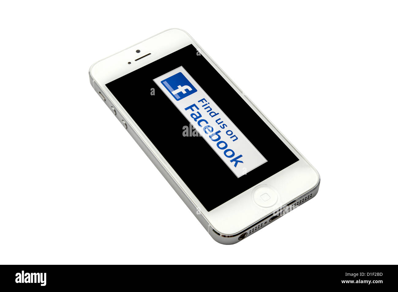 Facebook logo phone Cut Out Stock Images & Pictures - Alamy