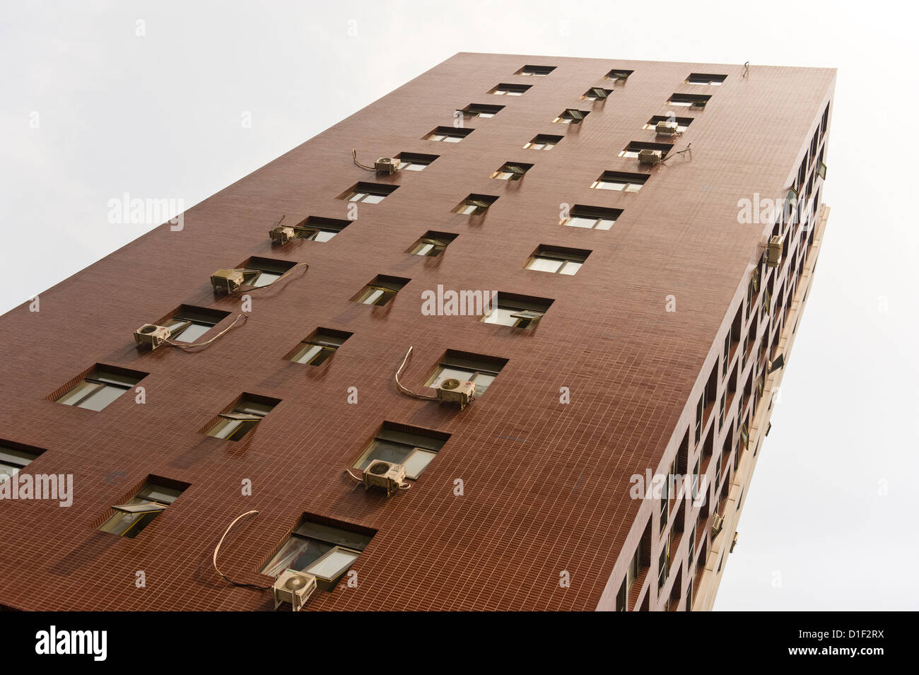 Brown high rise Stock Photo - Alamy