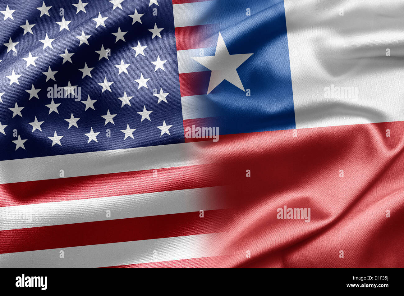 USA and Chile Stock Photo - Alamy