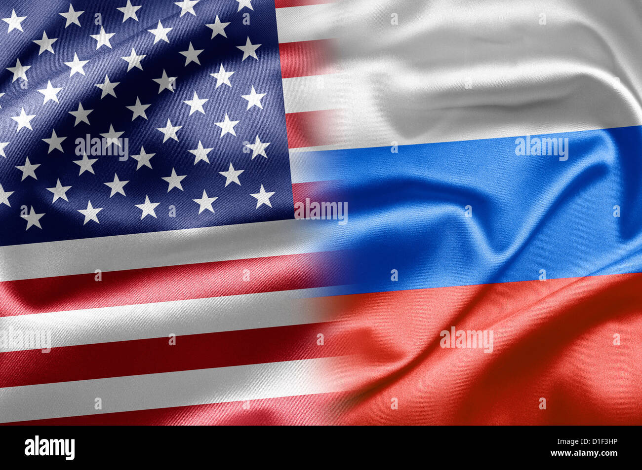 USA and Russia Stock Photo - Alamy