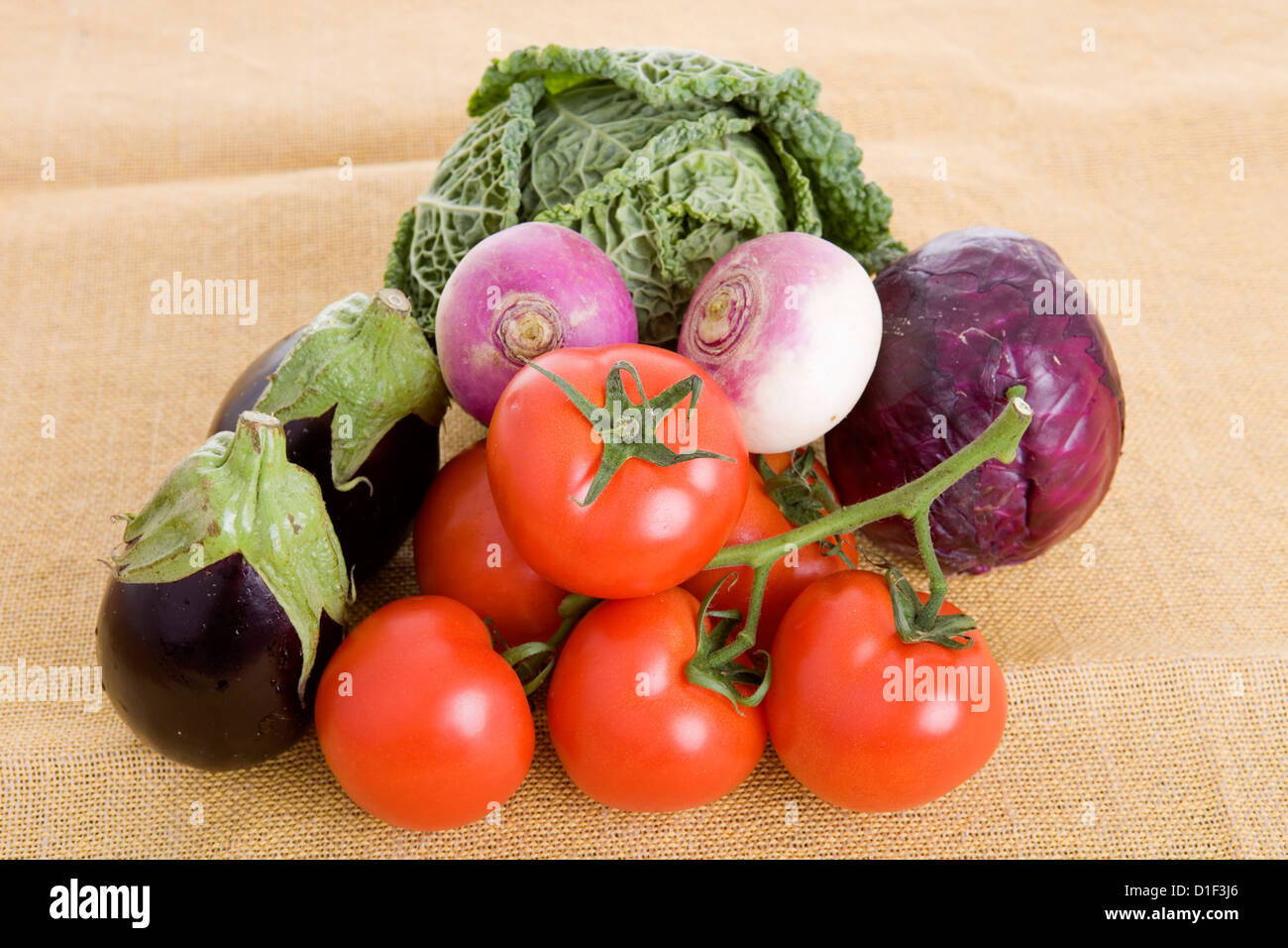 set of vegetables at the kitchen Stock Photo - Alamy