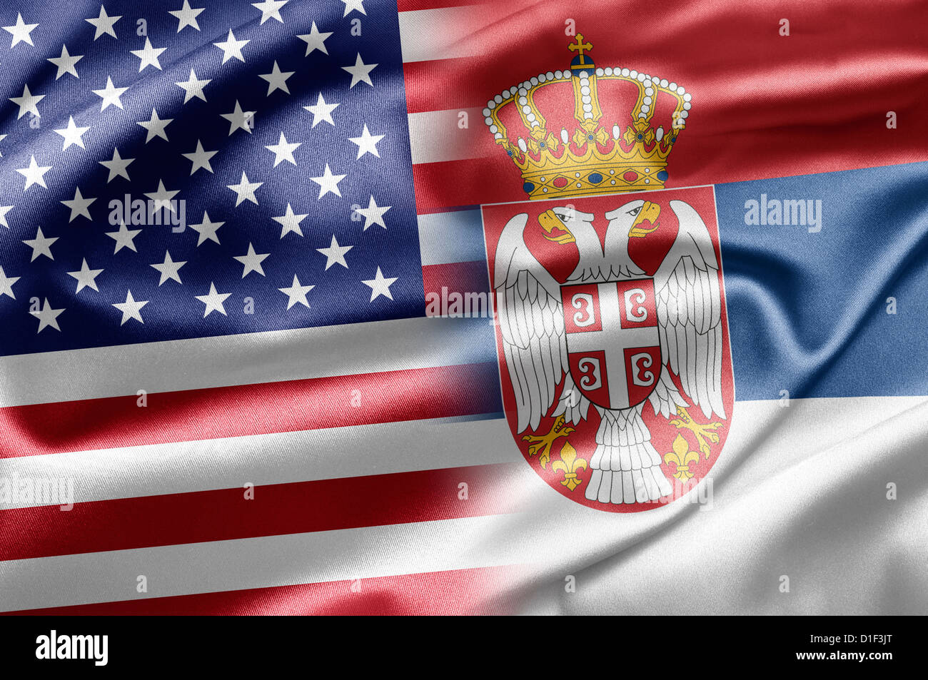 USA and Serbia Stock Photo - Alamy