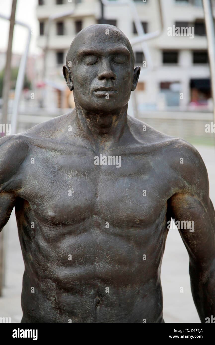 Homo antecessor sculpture hi-res stock photography and images - Alamy