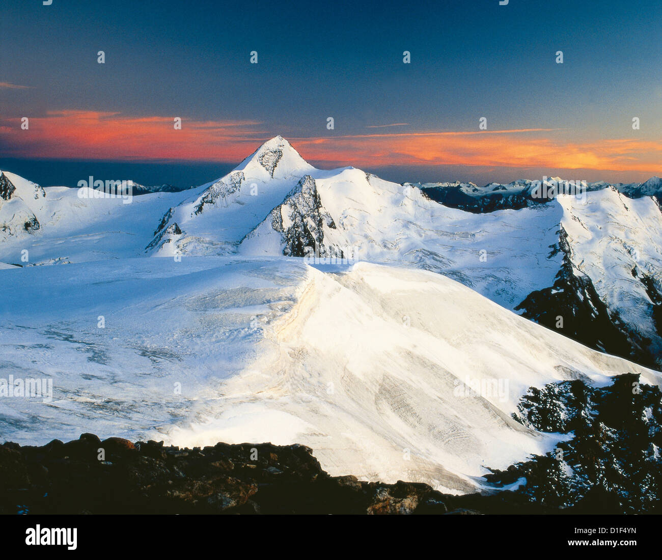 Mountainscape in the Oetztal Alps, Tyrol, Austria Stock Photo - Alamy