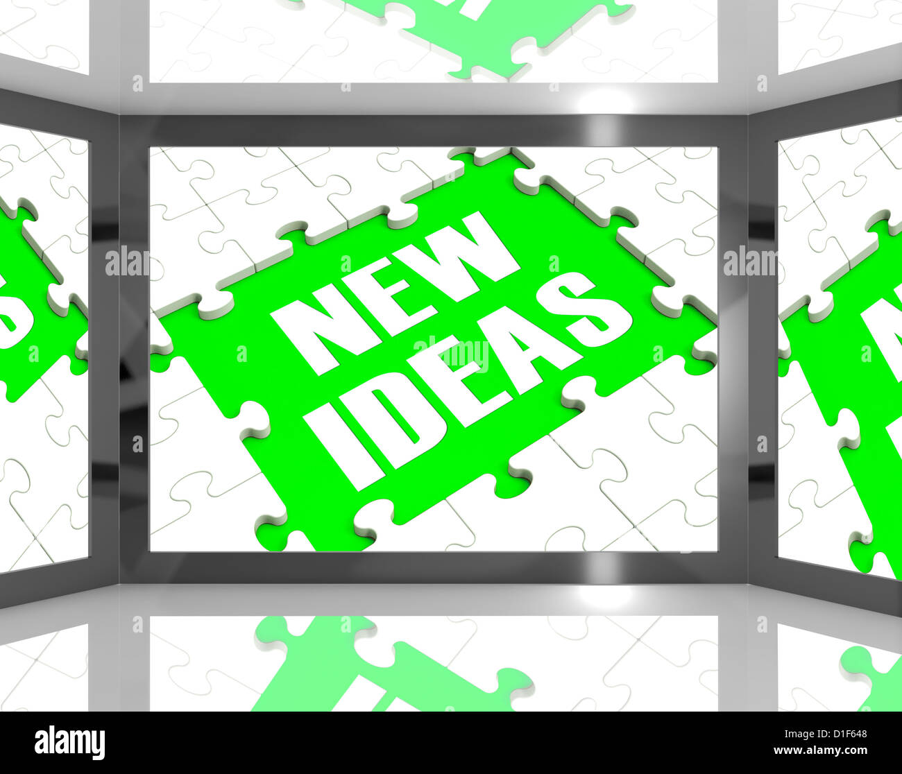 New Ideas On Screen Showing Improved Ideas And Innovative Creations ...