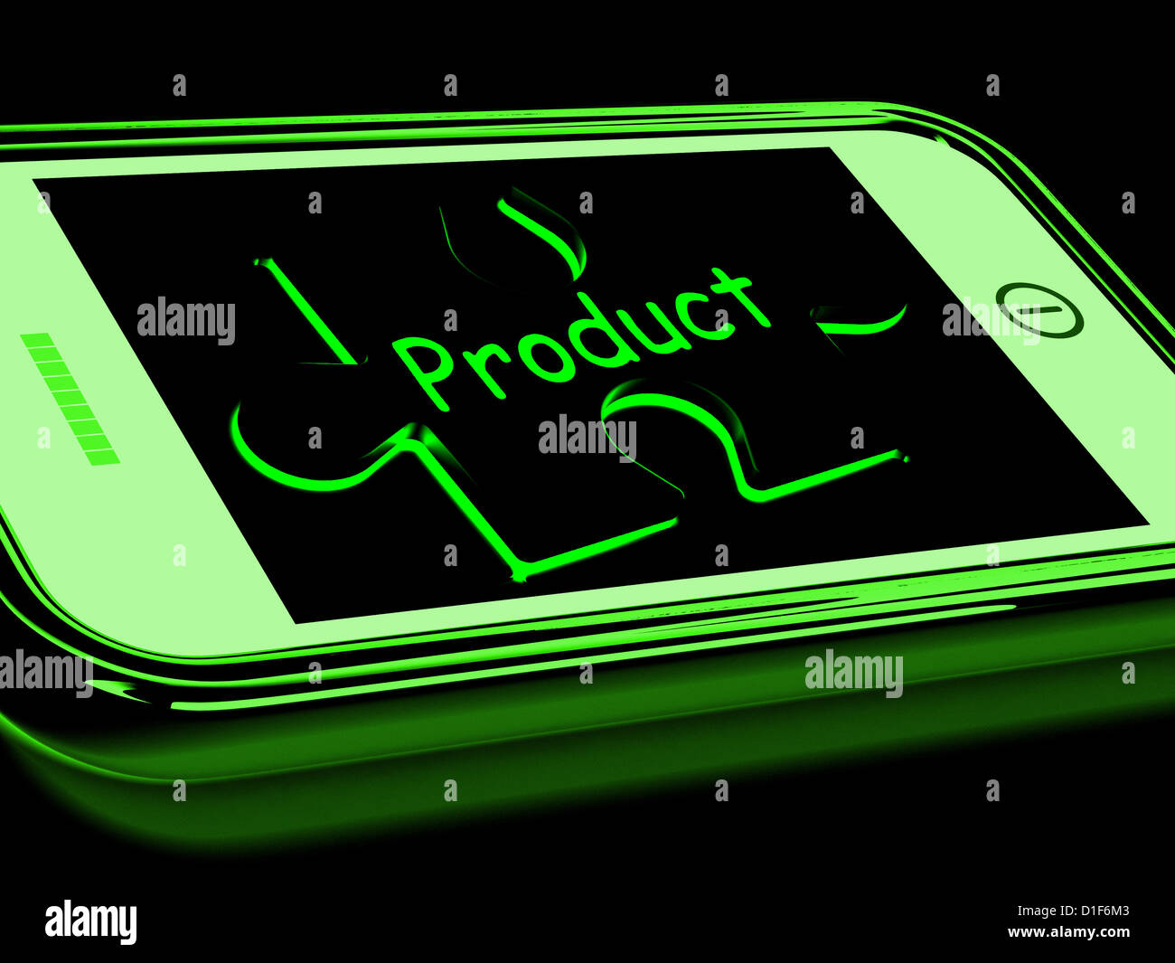 Product On Smartphone Showing Online Shopping And Products Catalogue ...